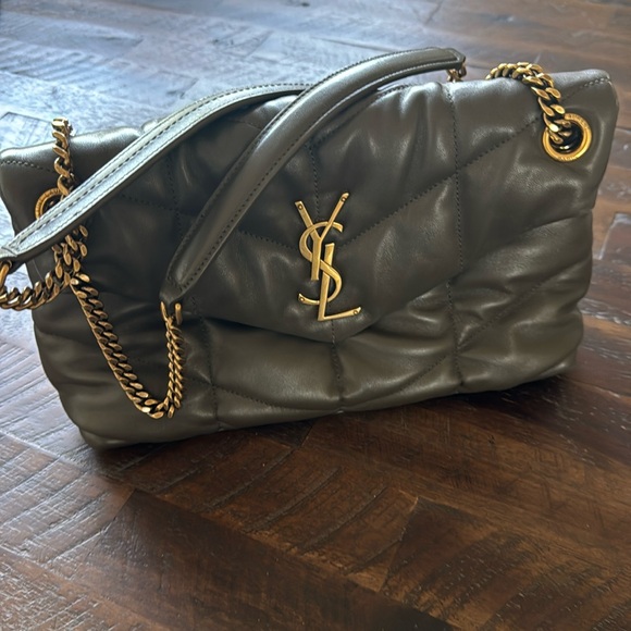 Yves Saint Laurent | Bags | Ysl Puffer Small In Nappa Leather Light ...